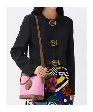Versace Long-sleeved Cropped Jacket