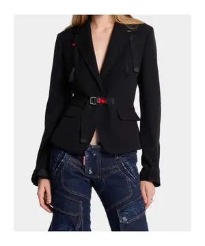 Dsquared2 Casual Wool Jacket