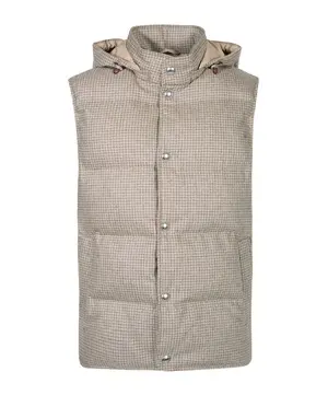 Eleventy Nylon Wool Cashmere Gilet