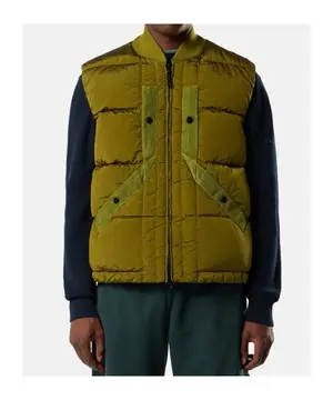 Stone Island Zipped Quilted Vest