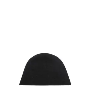 UMA WANG Ribbed Hat - Black