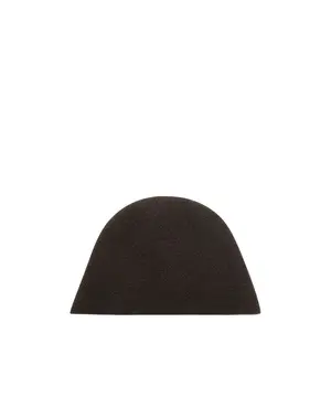 UMA WANG Ribbed Hat - Black