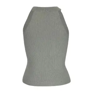 Brunello Cucinelli Ribbed-knit Sleeveless Top