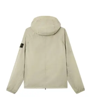 Stone Island Hooded Jacket With Anti-drop Finish