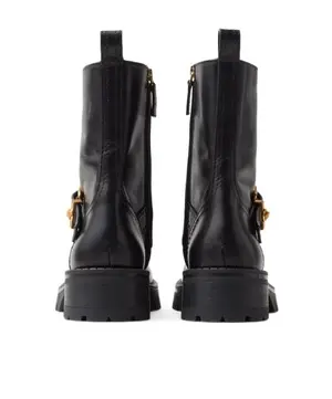 Versace Roxy Leather Boots 35 Mm