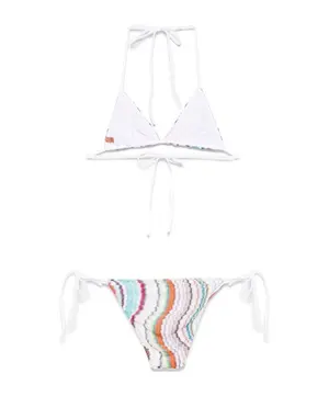 Missoni Lamé Wave Triangle Bikini