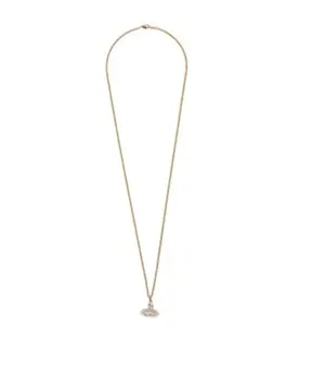 VIVIENNE WESTWOOD Saturn Pendant Necklace - Yellow