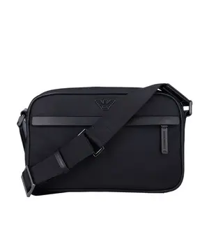 Emporio Armani Logo Plaque Shoulder Bag