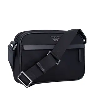 Emporio Armani Logo Plaque Shoulder Bag