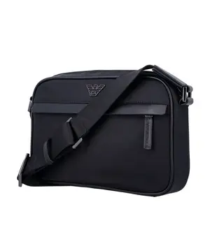 Emporio Armani Logo Plaque Shoulder Bag
