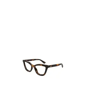 Gucci Cat Eye Frame Eyeglasses - Black