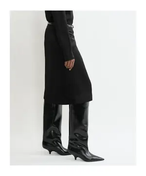 TOTEME Paneled Midi Skirt