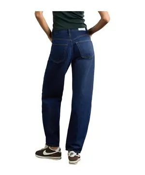 RE/DONE High-rise Tapered Jeans