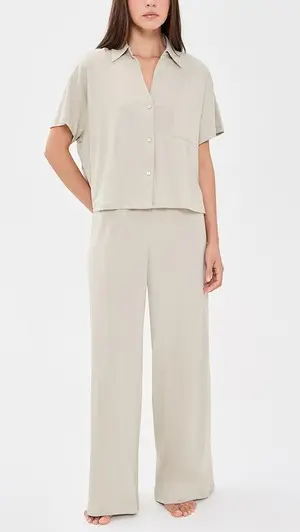 Eberjey Pima Cotton Pajama Set