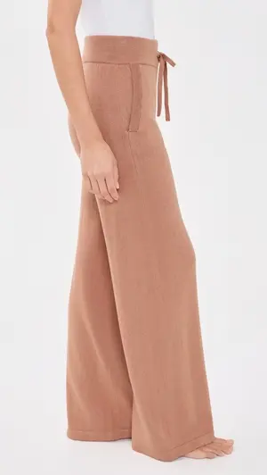 Eberjey Recy Sweater Pants - Hazelnut