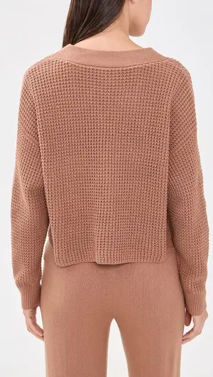 Eberjey Recy Sweater Cropped Cardigan