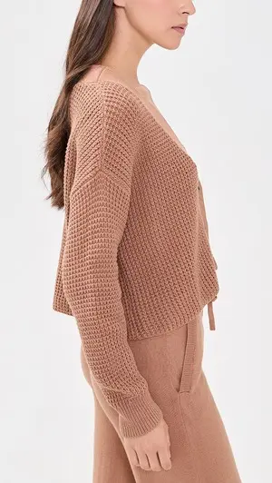 Eberjey Recy Sweater Cropped Cardigan