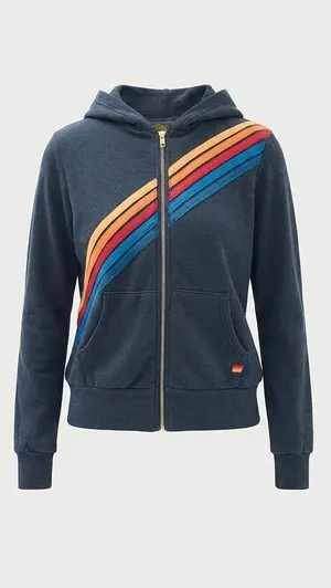 Aviator Nation Disco Zip Hoodie