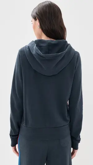 Aviator Nation Disco Zip Hoodie - Charcoal