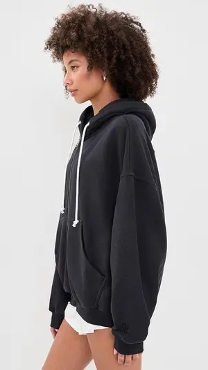 Free People Final Call Zip Up Hoodie