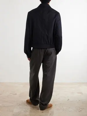 Dries Van Noten Padded Cotton And Wool-blend Blouson Jacket