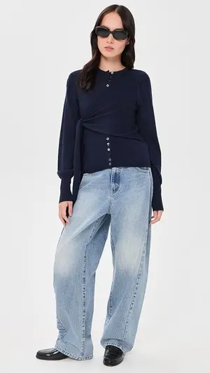 DAMSON MADDER Venna Wrap Cardigan