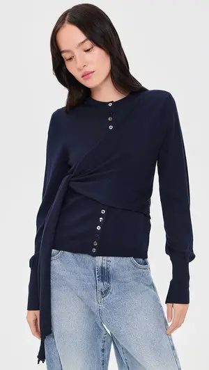 DAMSON MADDER Venna Wrap Cardigan