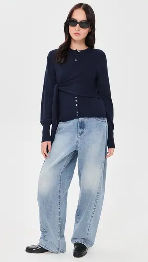 DAMSON MADDER Venna Wrap Cardigan