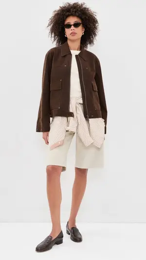 Free People Vegan Suede Sierra Jacket