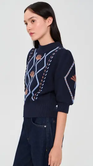 Rails Addy Floral Pullover