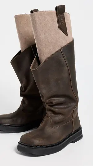 Attico Robin Passeggiata Combat Boots