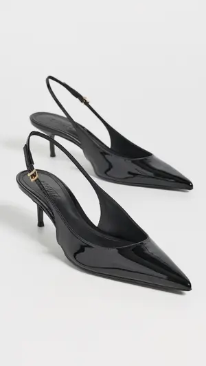 Schutz Paola Mid Slingback Kitten Heels
