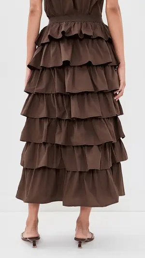 VRG GRL Thalia Midi Skirt
