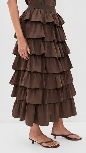 VRG GRL Thalia Midi Skirt