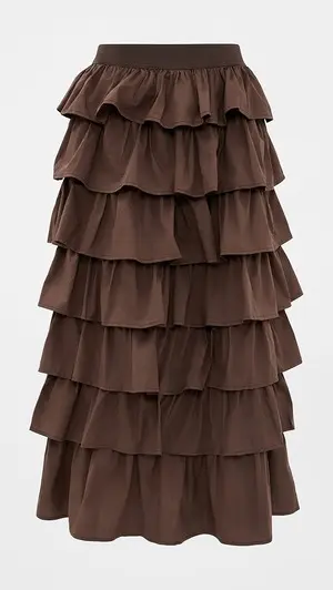 VRG GRL Thalia Midi Skirt