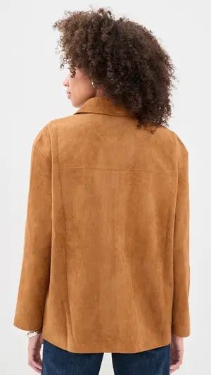 O.P.T O. P.t Vrinda Faux Suede Jacket