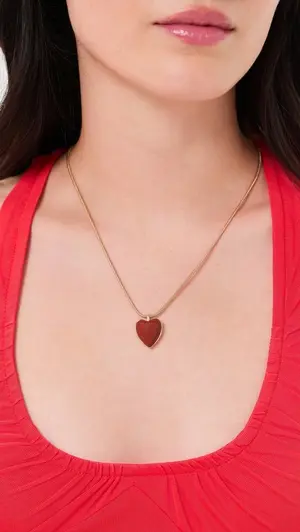 JENNIFER FISHER Puffy Heart Choker Necklace