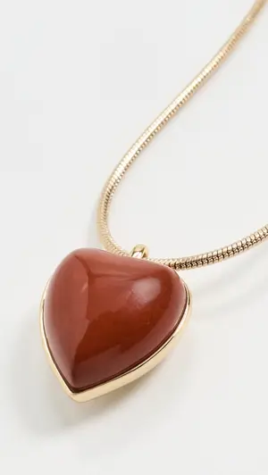 JENNIFER FISHER Puffy Heart Choker Necklace