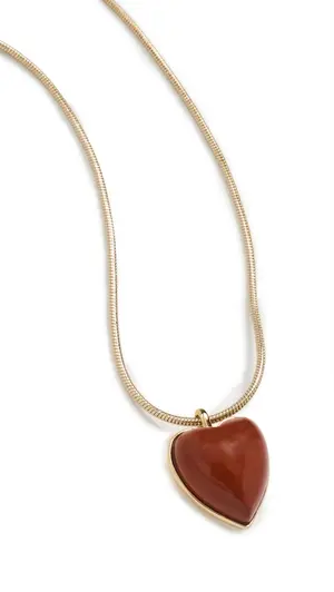 JENNIFER FISHER Puffy Heart Choker Necklace