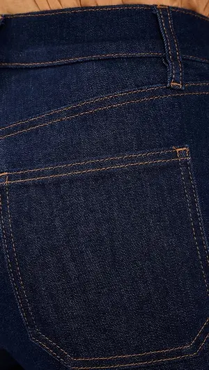 FRAME Le Slim Palazzo Pintuck Pocket Jeans