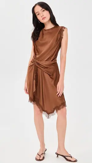 A.L.C. Dion Dress - Light Chestnut