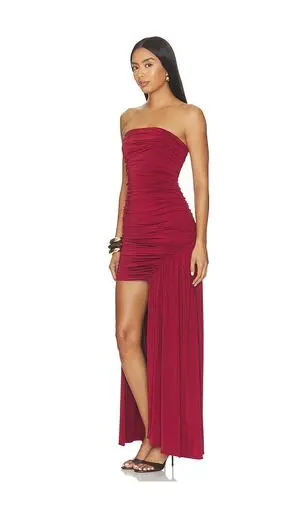 Amanda Uprichard Katya Dress In Red