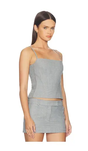 Amanda Uprichard Valerie Bustier Top