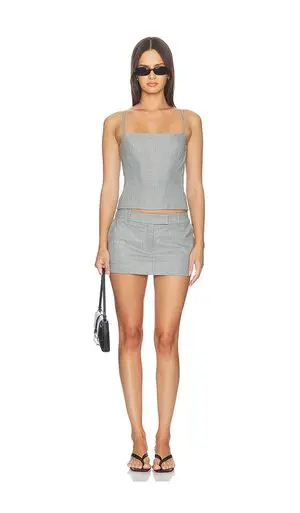Amanda Uprichard Valerie Bustier Top