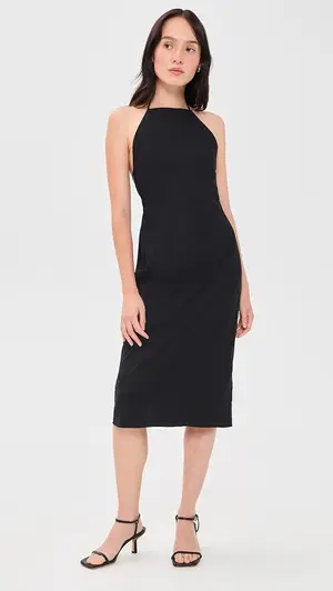 REFORMATION Amarena Dress - Black