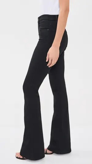 FRAME The Flare Jeans - Black