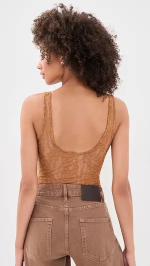 Zimmermann Lace Scoop Bodysuit