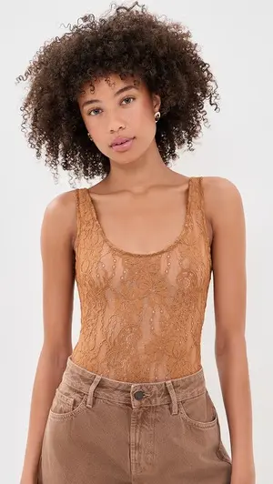 Zimmermann Lace Scoop Bodysuit