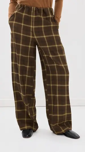 Co Drawstring Pants - Chocolate