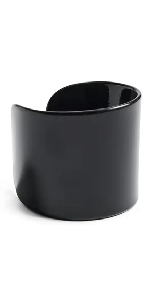 HEAVEN MAYHEM Marbella Cuff Bangle - Black